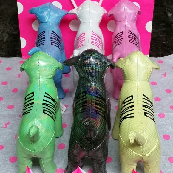 PINK Victoria's Secret | Other | Vs Pink Iridescent Mini Dog Complete ...